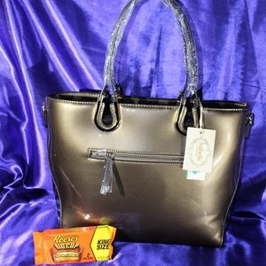 Isabelle | Bags | Nwt Isabelle Vegan Patent Leather Bag | Poshmark